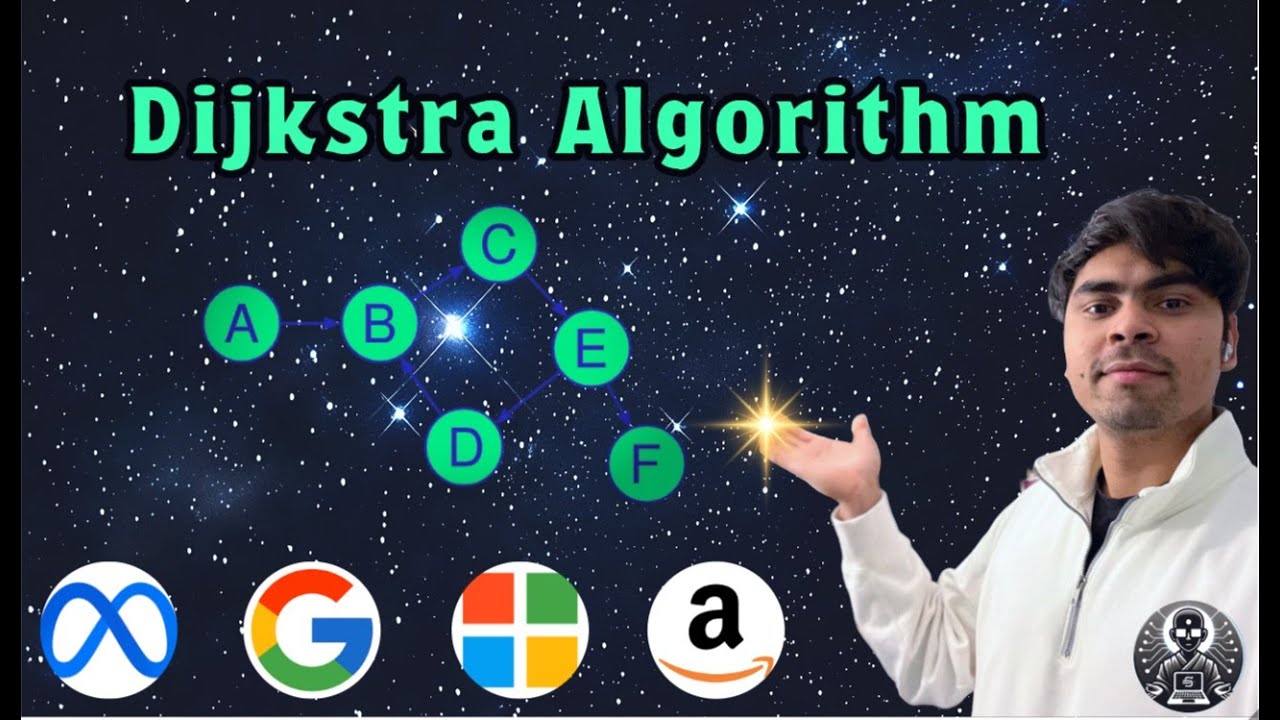 Dijkstra Algorithm Explained | Graphs & Priority Queue | Python Code + Pseudocode | AlgoYogi