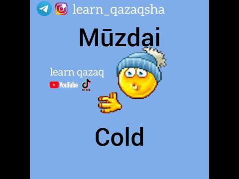 learn new words in Kazakh - English #kazakhlanguage #learnkazakh #kazakhstan
