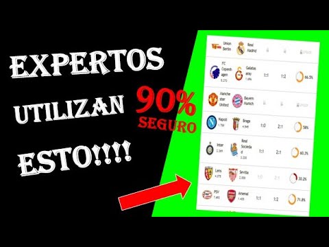 SOFWARE para PREDECIR y GANAR Apuestas Deportivas 90% EFECTIVO