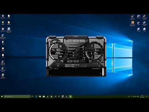 How to install Msi AfterBurner and how to make it work!