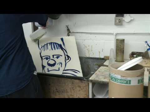 Steve Burden : watercolour experiments – Masmoulin, artiste passionné ...