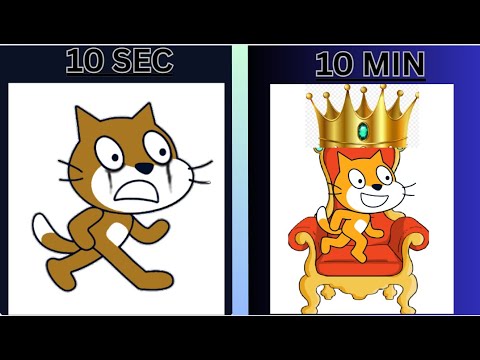Making A Scratch Game In 10 Seconds VS 10 Minutes