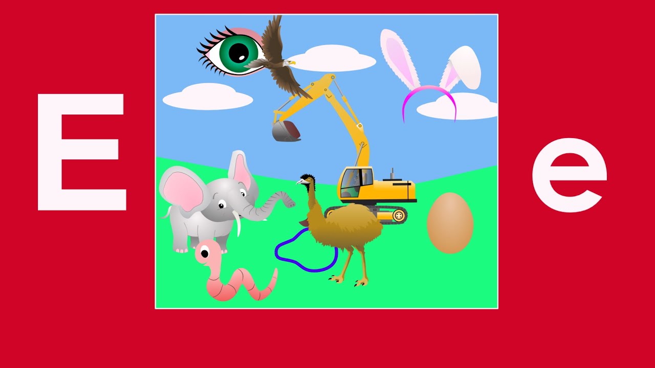 Alphabet Songs - The Letter E