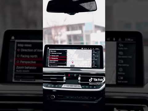 How to adjust Map Settings in BMW's iDrive7