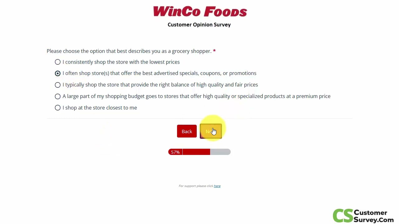 The WinCo Foods Customer Survey | 2023