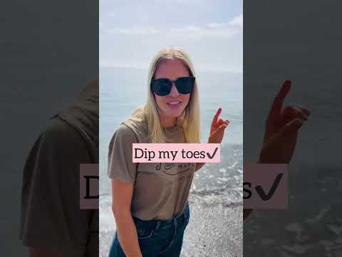 Beach vocabulary in English