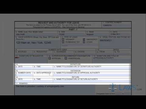 DA Form 31