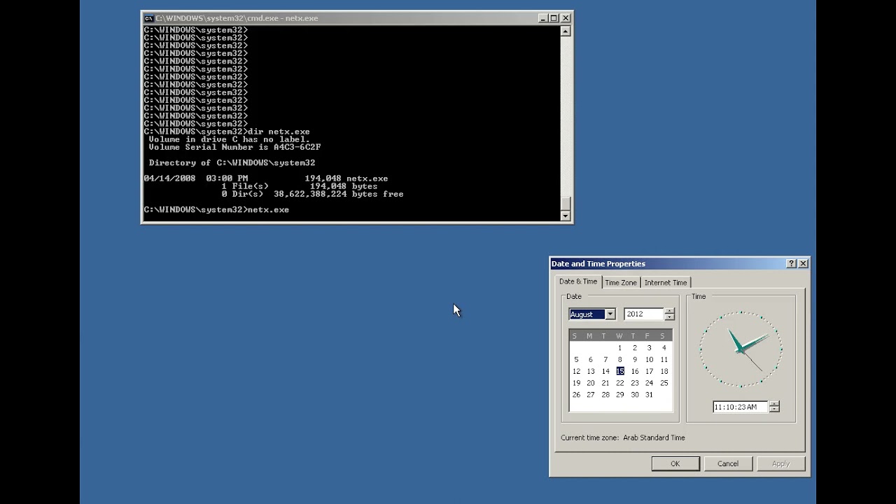 The Shamoon wiper from 2012 in action