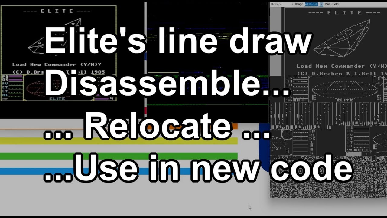 C64 Coding - Elite's line draw disassembled