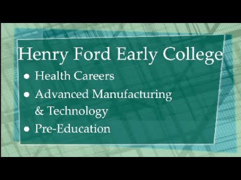 Secondary Options Zoom Presentation (Henry Ford Early College and DCMST ...