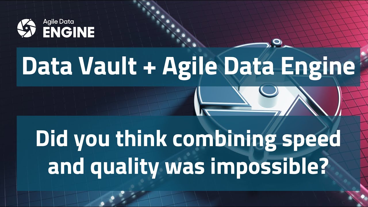 Data Vault built-in support in Agile Data Engine