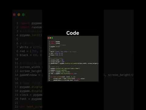 Snake Game Using Python #python #programmingvideos #pythonprogramming