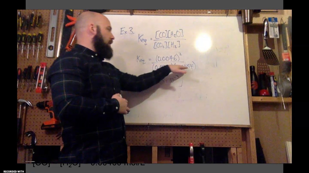 SCH4U Solving Equilibrium Problems - Lesson