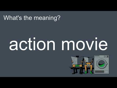 What's the meaning of "action movie", How to pronounce? #meaning #pronunciation #Dictionary