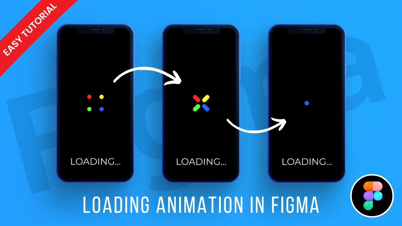 Loading animation in figma | Easy tutorial | loader in figma | easy loader | figma tutorials #figma