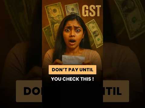 Don’t Pay GST Blindly – Check This First! #tax #gst