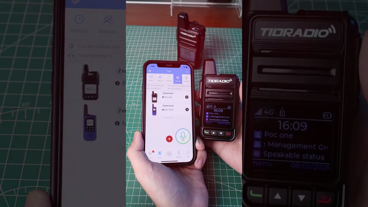 How to activate the M15 PoC radio#tidradio #talktome #radiocommunication #comms #4g