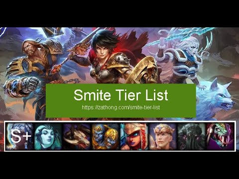 Smite Tier List 2023 - Zathong