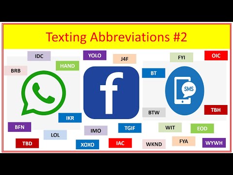 Top Texting #Abbreviations|Popular #Texting Acronyms|Gyan and Fun| #SMS Language|Texting Acronyms|#2