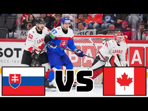 SLOVENSKO VS KANADA MAJSTROVSTVÁ SVETA V HOKEJI 2025