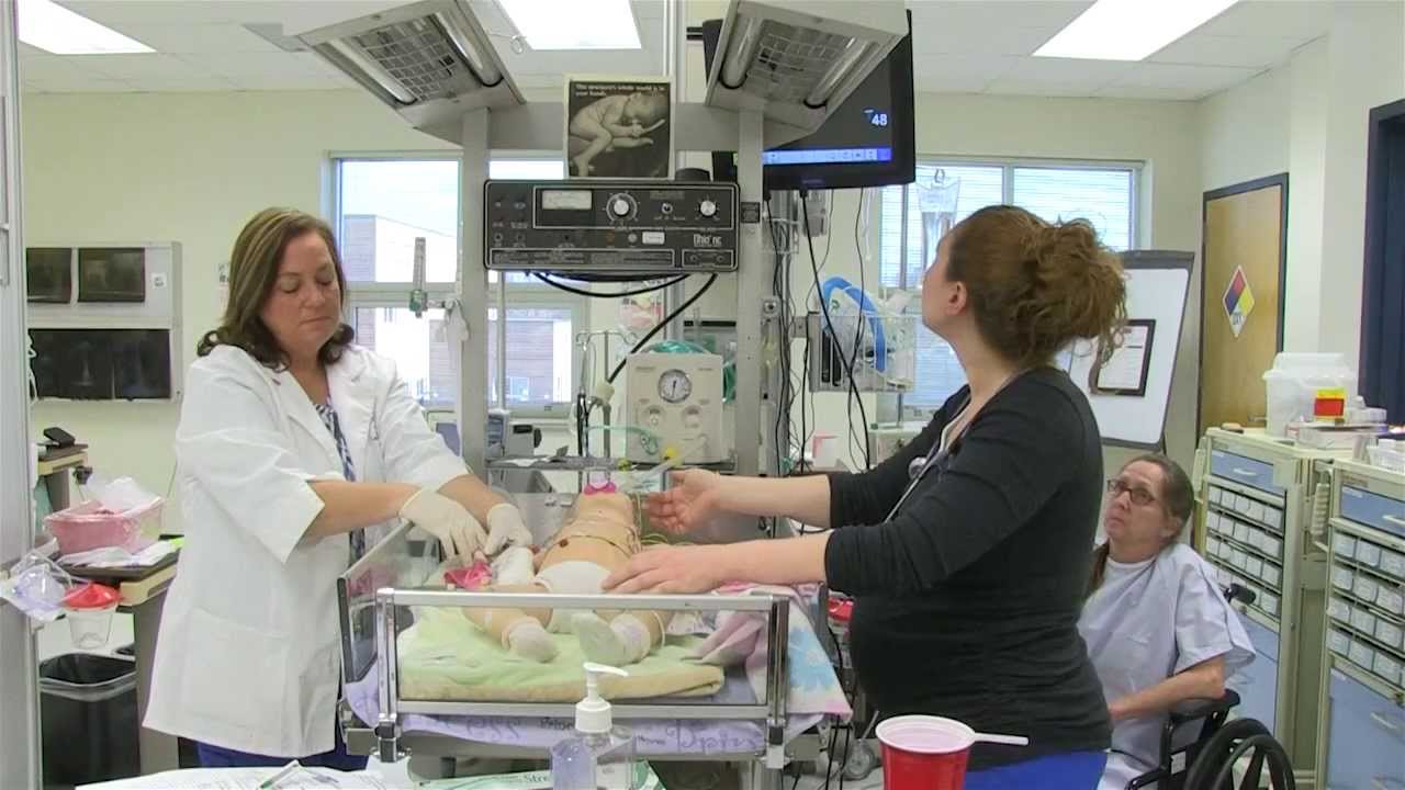 Nursing Simulation Lab Demonstration