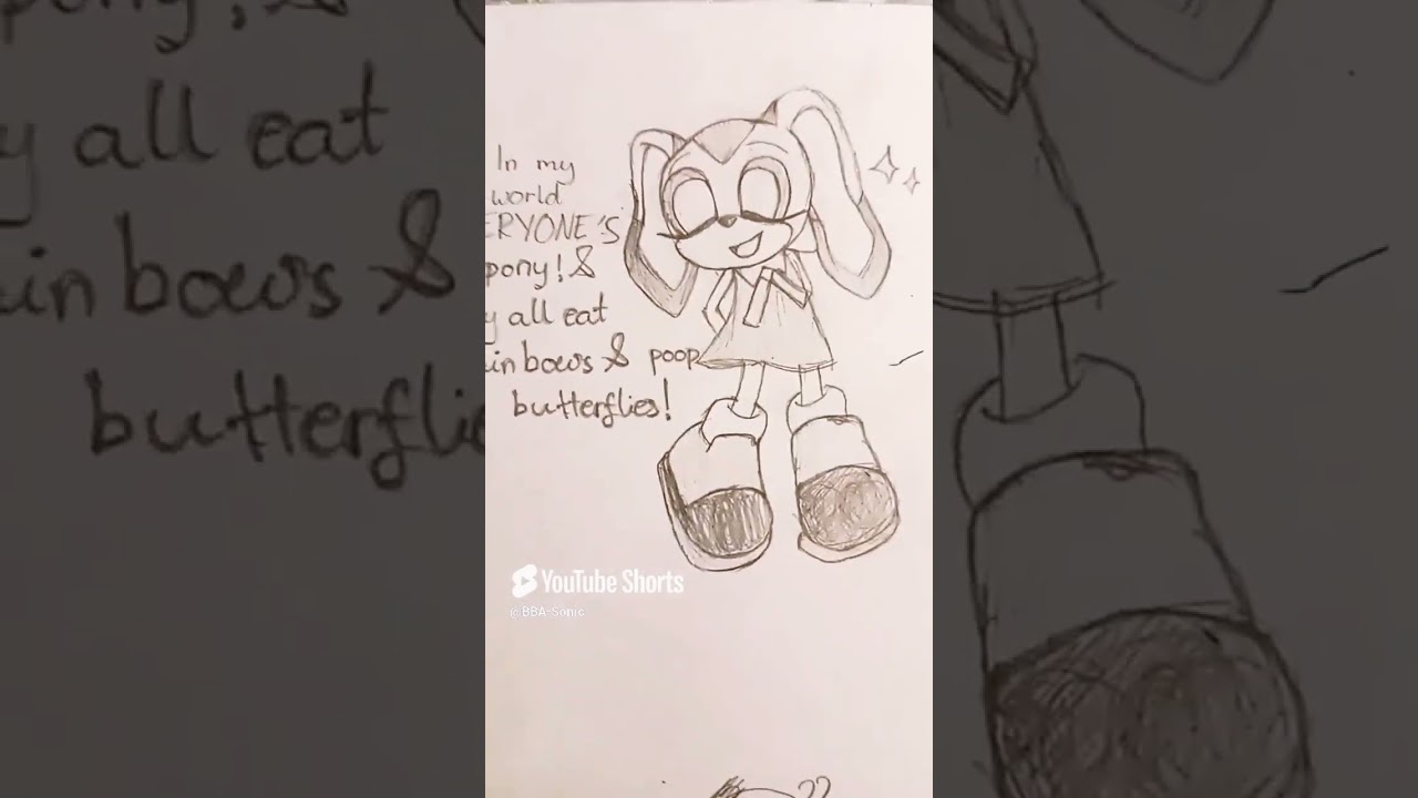 ThaTS BEauTiFul CReAm!!🙃#sonicthehedgehog #creamtherabbit #amythehedgehog