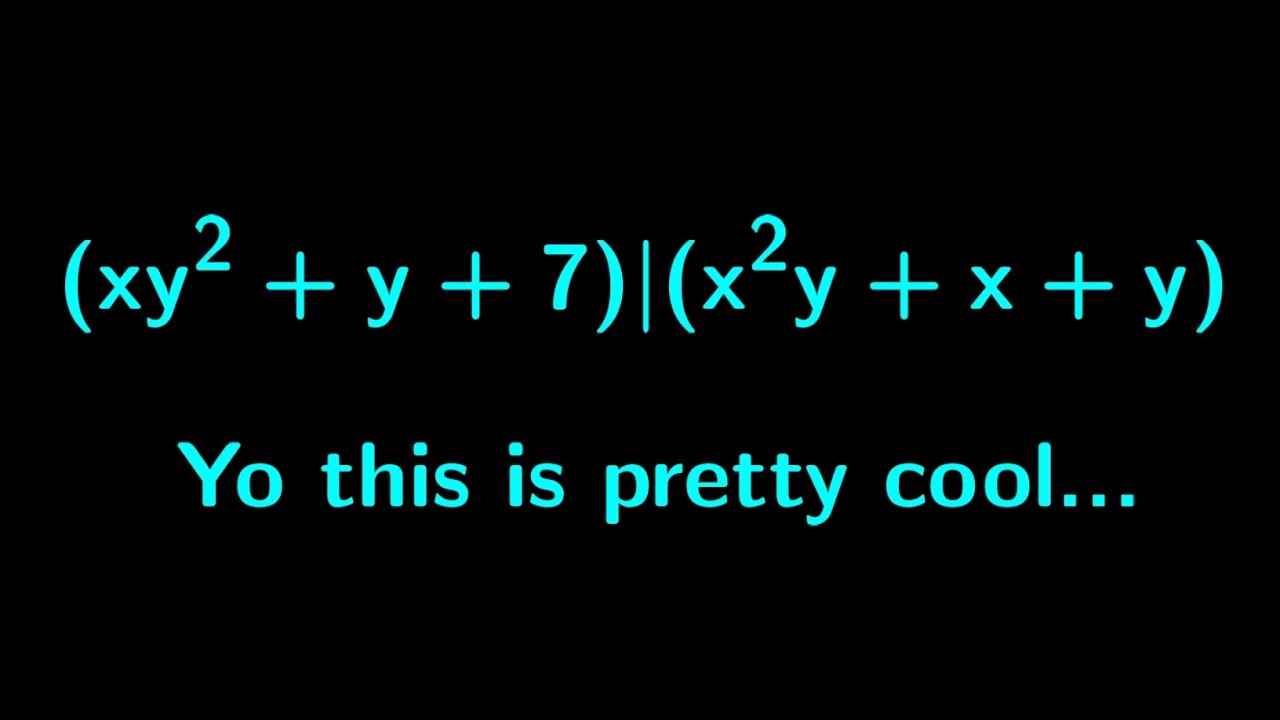 An awesome number theory problem
