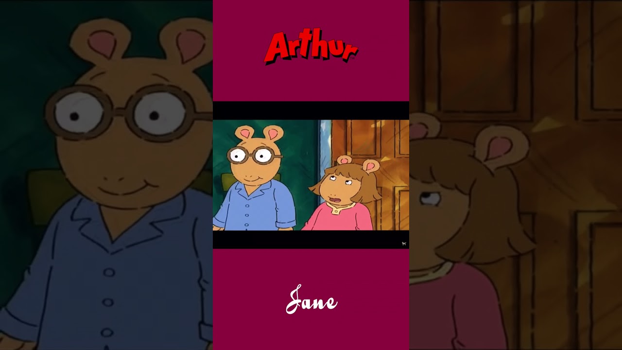 Arthur series: Jane Read edit and drawing