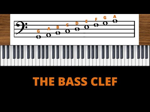 The Notes on the Bass Clef
