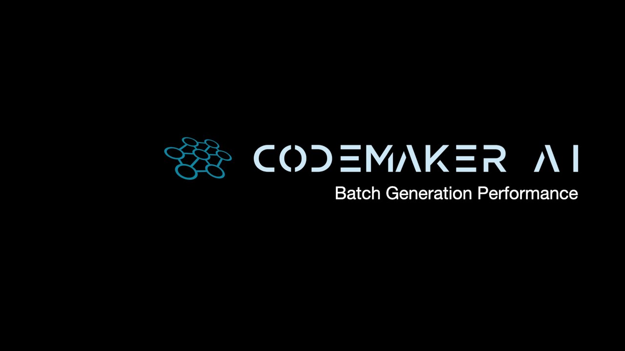 CodeMaker: Batch Processing Performance