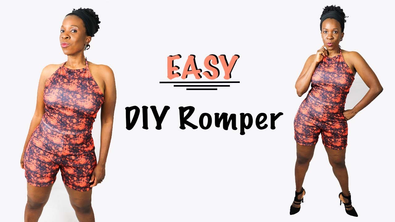 DIY Romper from Scratch- Playsuit Sewing Tutorial