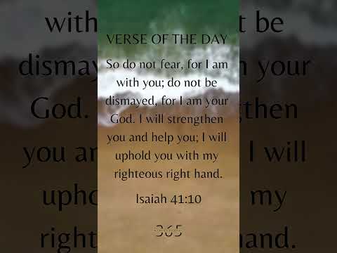 God's Strength in Our Weakness – Isaiah 41:10 Bible Verse