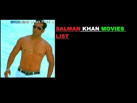 SALMAN KHAN MOVIES LISTS... 1988 TO 2020//2021 By A.K.M. BOLLYWOOD ENTERTAINMENTS