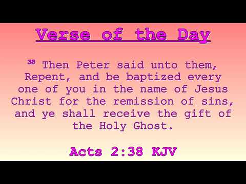 Acts 2:38 KJV