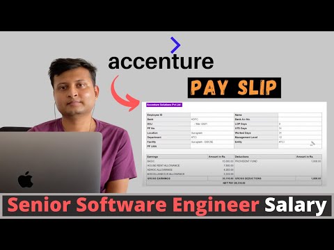 Salary of Senior Software Engineer in Accenture | SSE payslip | Accenture