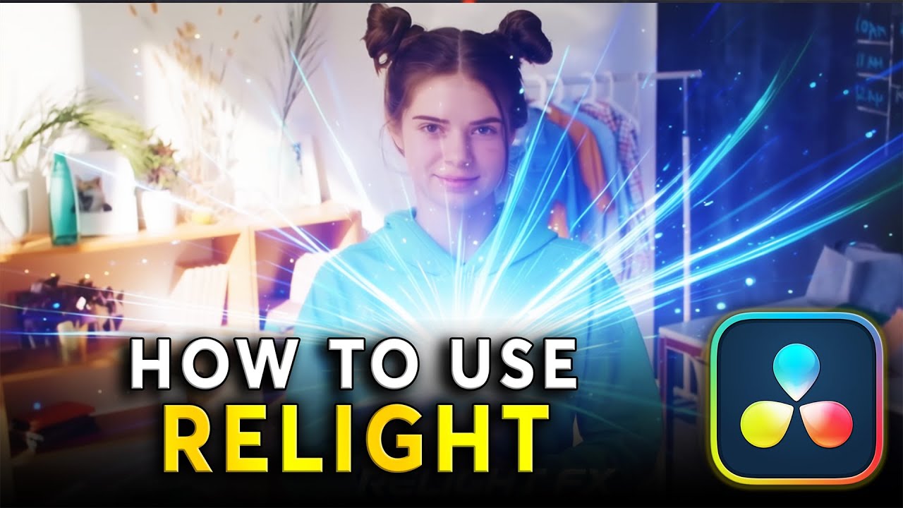 Relight Effect Easy Way | Davinci Resolve Tutorial