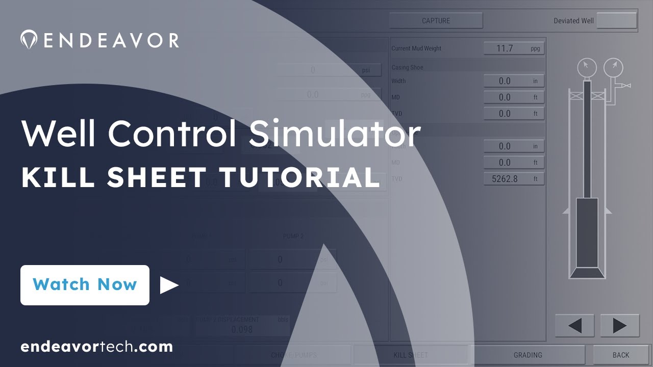 [ARCHIVAL] Well Control Simulator: Kill Sheet Execution