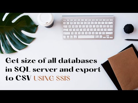 70 Get size of all databases in sql server and export to csv