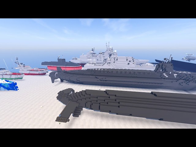 submarine attack Minecraft Map