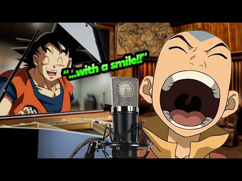 AANG ane GOKU sing Die With A Smile....
