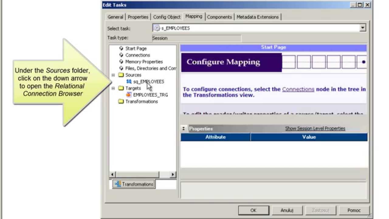 Informatica tutorial - simple dataflow