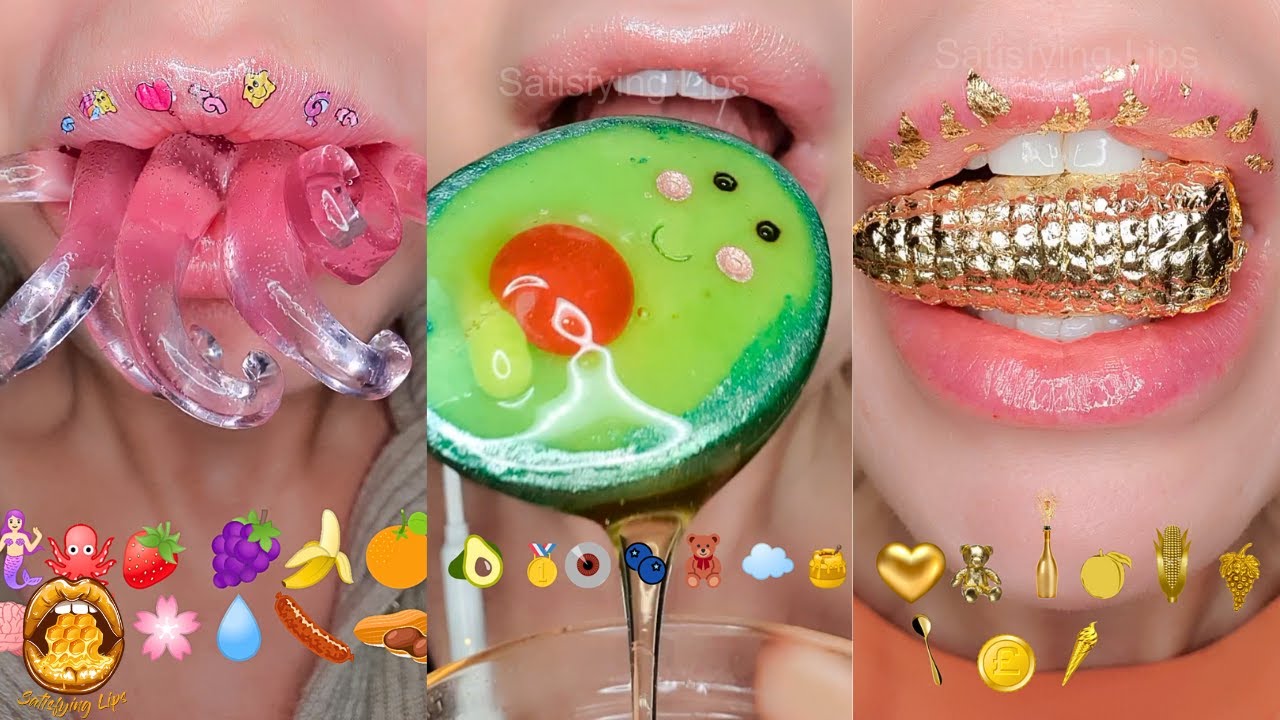 2 Hours For Sleep Studying Relaxing ASMR Satisfying Eating Sounds Compilation Mukbang 먹방