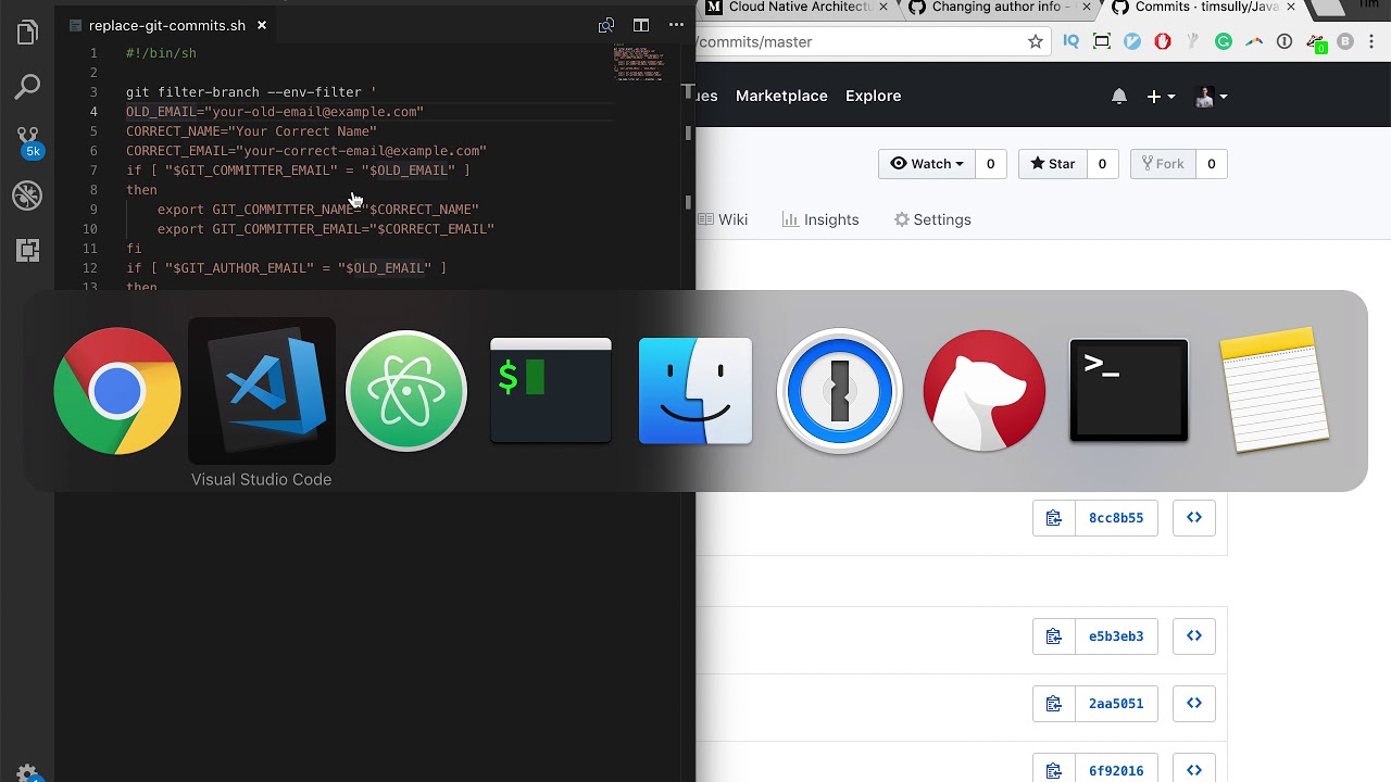 How to Change Author on Git Commits on an Entire Repository
