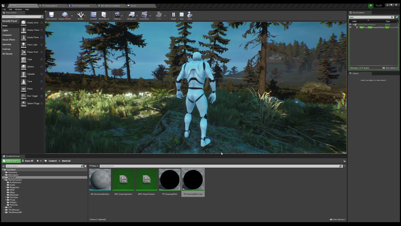 Post Processing Volume Test [Flash Warning]