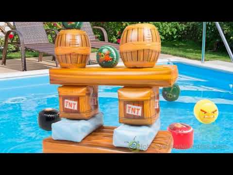 Angry Birds Stack and Splash Pool Game Review | Hot Toys Headquarters