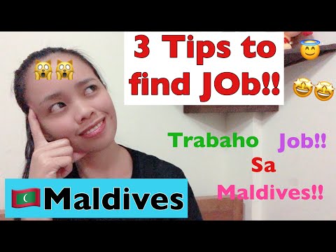 HOW TO FIND JOB IN MALDIVES!!!(part1)