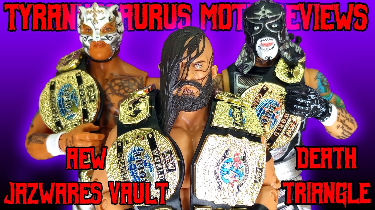 Jazwares Vault AEW Death Triangle 3-Pack review