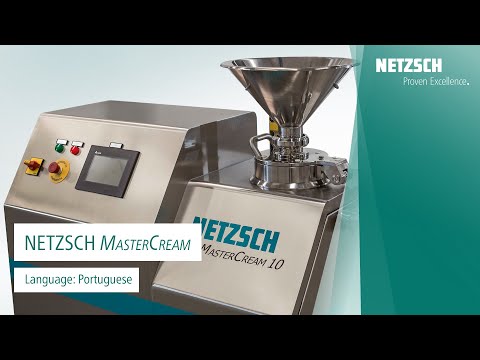 NETZSCH MasterCream Food | Portuguese