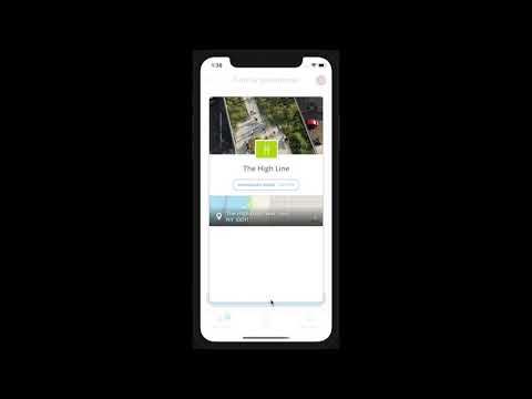 Downloading a Guide on the Guidebook App