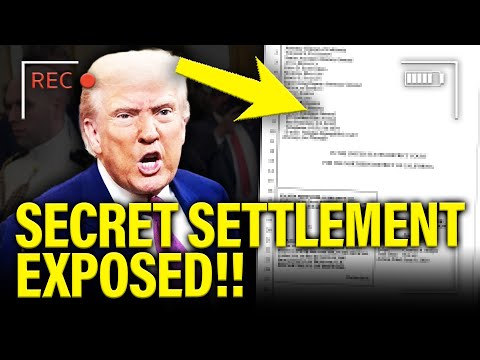 🚨 SECRET Settlement by Trump EXPOSED in MAJOR LAWSUIT